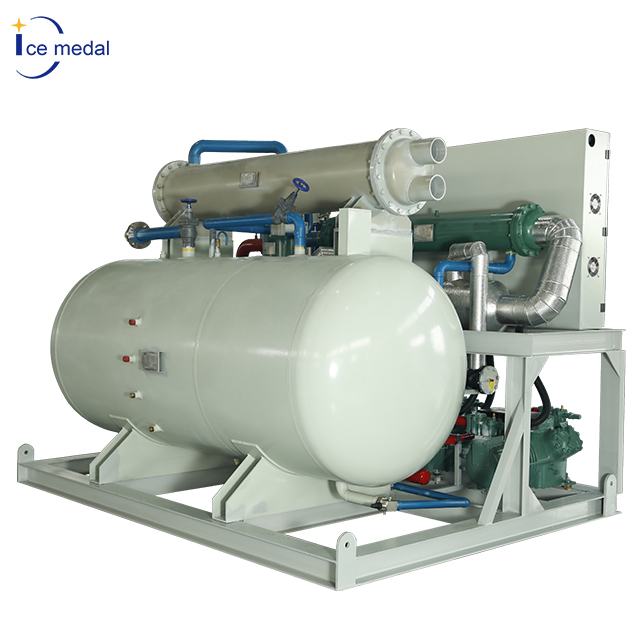 Mesin Pembuat Ais Kristal Tiub Berkapasiti Tinggi Penjimatan Tenaga Ais ...