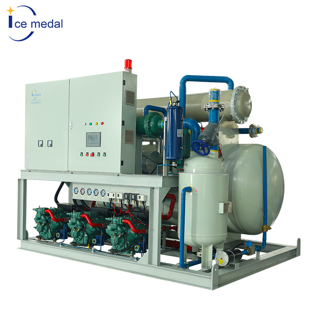 Mesin Pembuat Ais Kristal Tiub Berkapasiti Tinggi Penjimatan Tenaga Ais ...